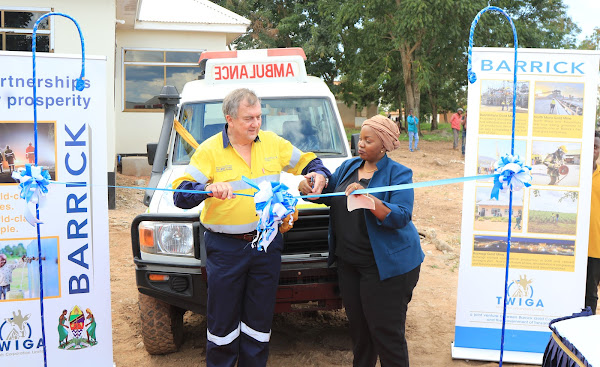 BARRICK YAKABIDHI GARI LA WAGONJWA ‘AMBULANCE’ KITUO CHA AFYA BUGARAMA ... BARRICK YAKABIDHI GARI LA WAGONJWA ‘AMBULANCE’ KITUO CHA AFYA BUGARAMA ...