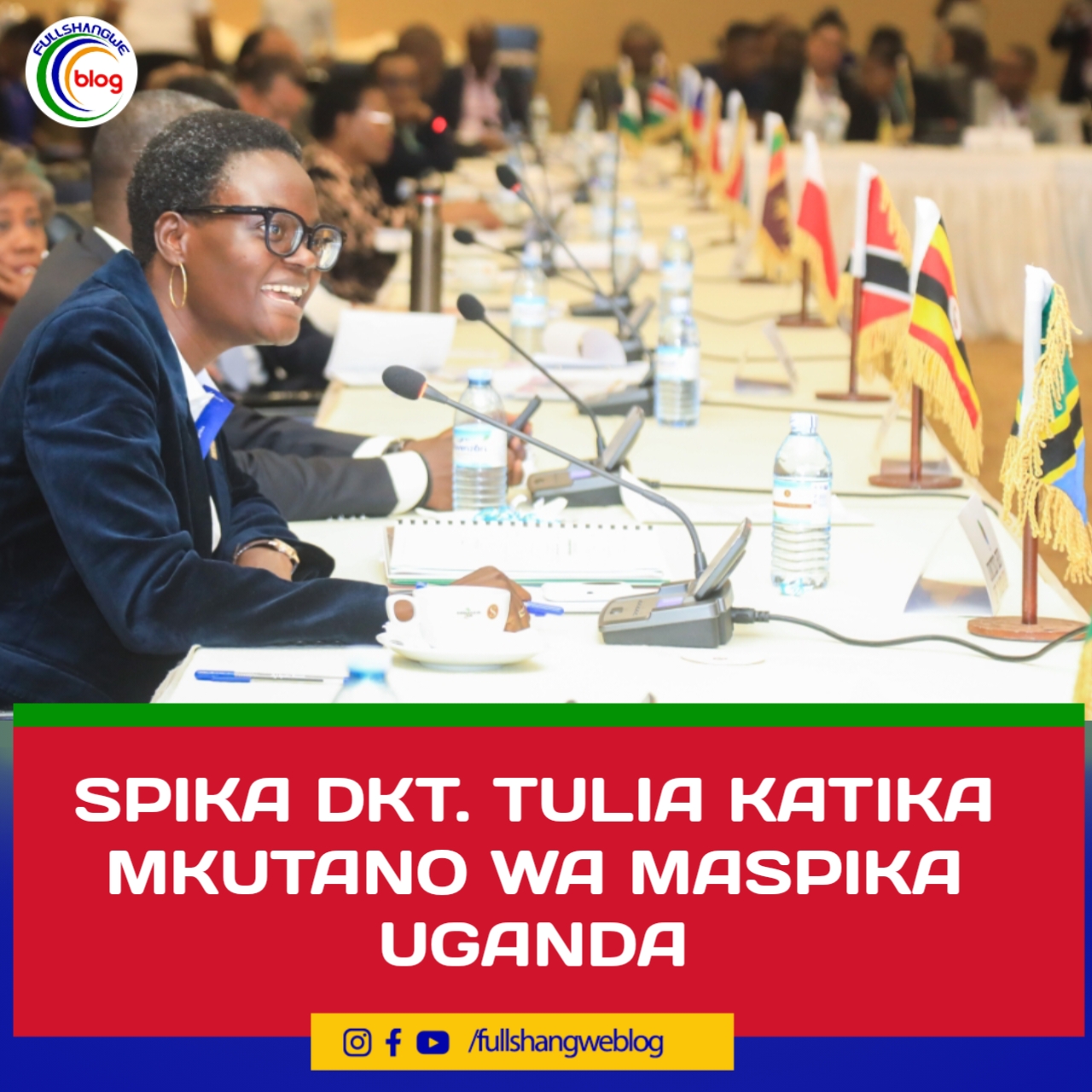 SPIKA DKT. TULIA KATIKA MKUTANO WA MASPIKA UGANDA – Full Shangwe Blog