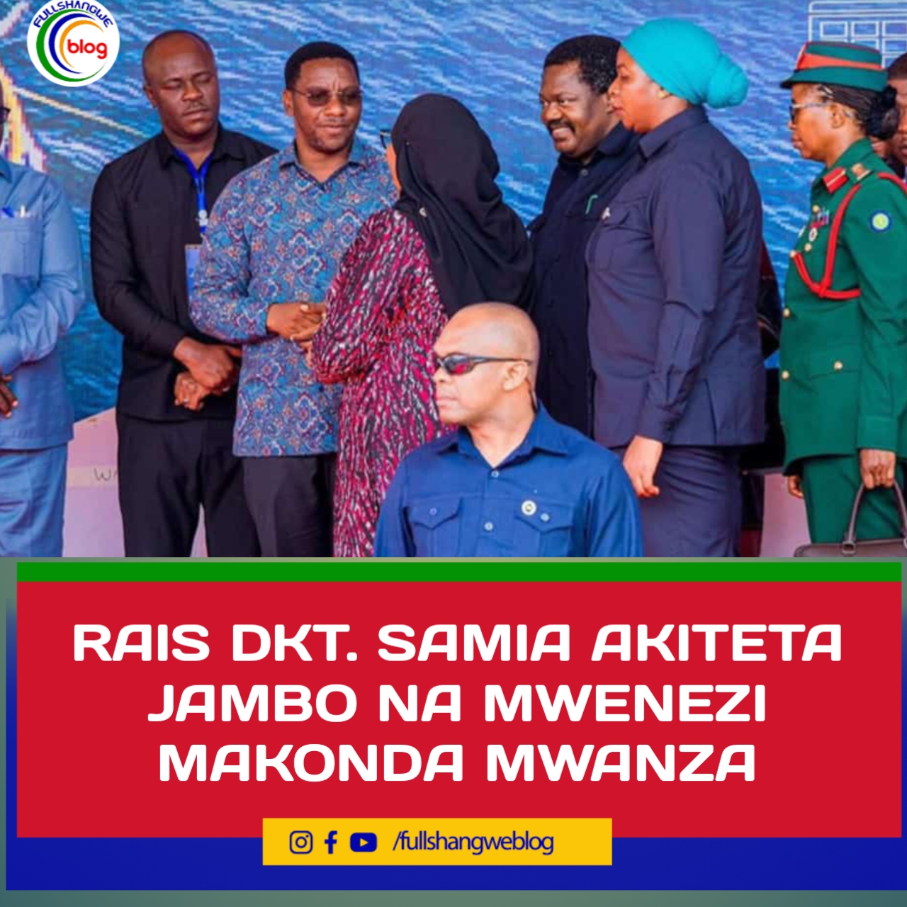 RAIS DKT. SAMIA AKITETA JAMBO NA MWENEZI MAKONDA MWANZA – Full Shangwe Blog
