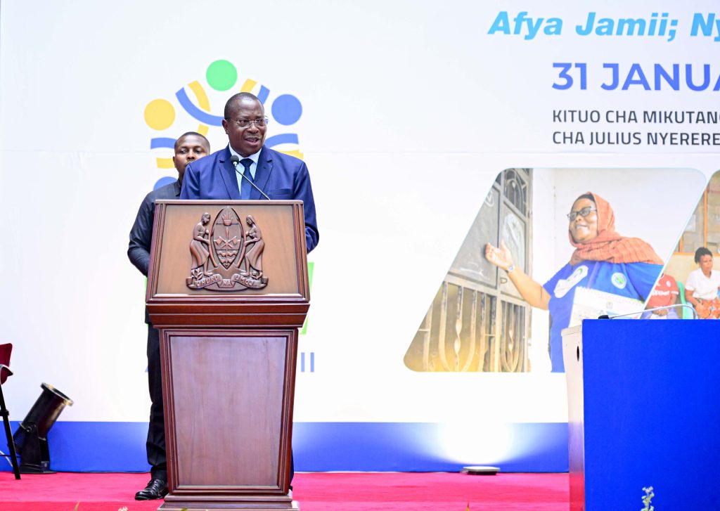 MAKAMU WA RAIS AZINDUA MPANGO JUMUISHI WA WAHUDUMU WA AFYA NGAZI YA ...