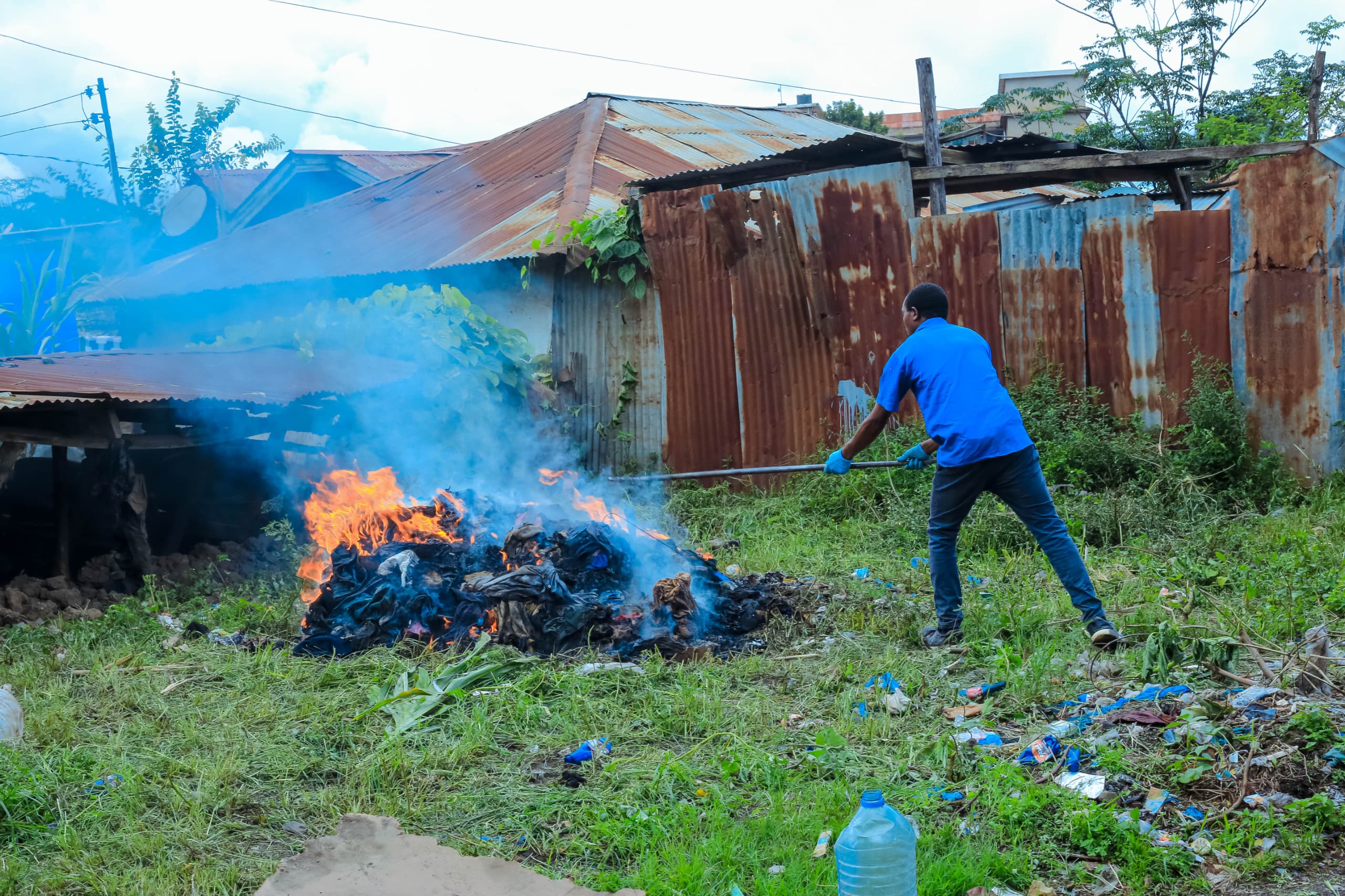 DCEA KANDA YA KASKAZINI YATEKETEZA KIJIWE MAARUFU CHA MATUMIZI YA DAWA ...