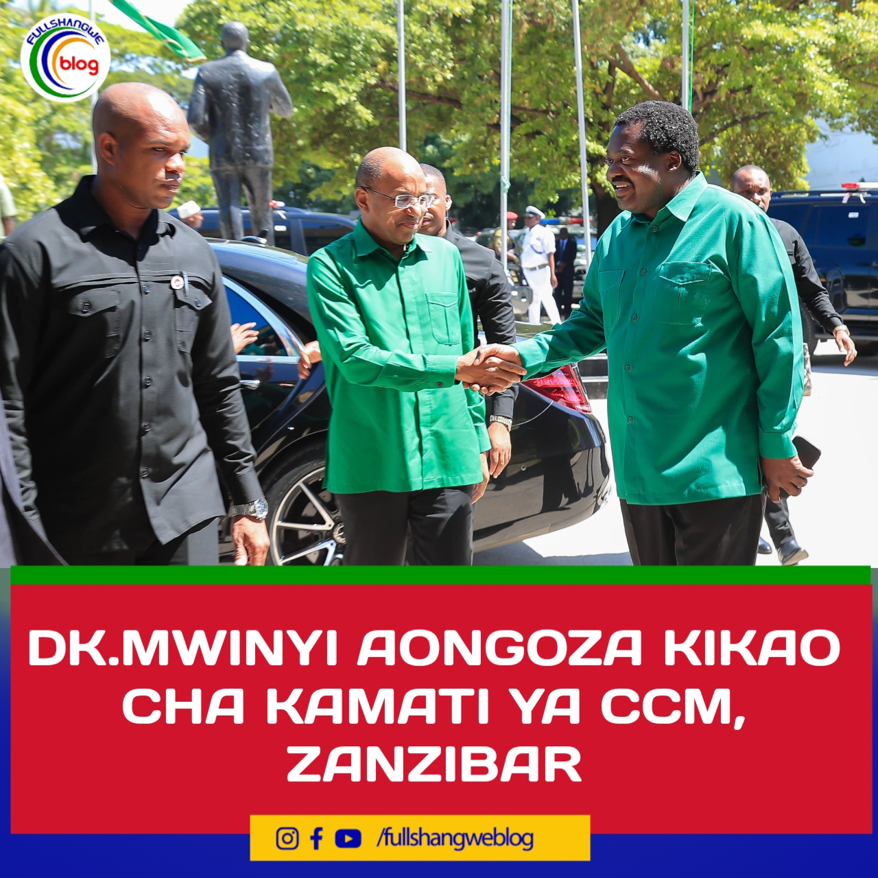 DK.MWINYI AONGOZA KIKAO CHA KAMATI YA CCM, ZANZIBAR – Full Shangwe Blog