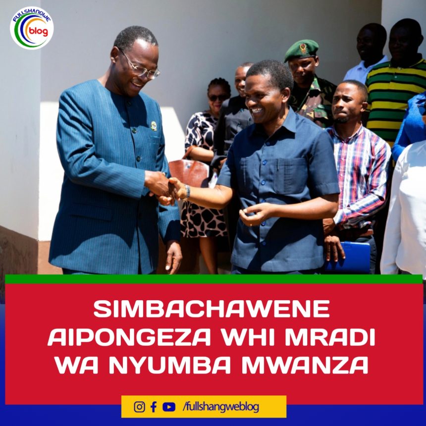 SIMBACHAWENE AIPONGEZA WHI/ MRADI WA NYUMBA MWANZA – Full Shangwe Blog