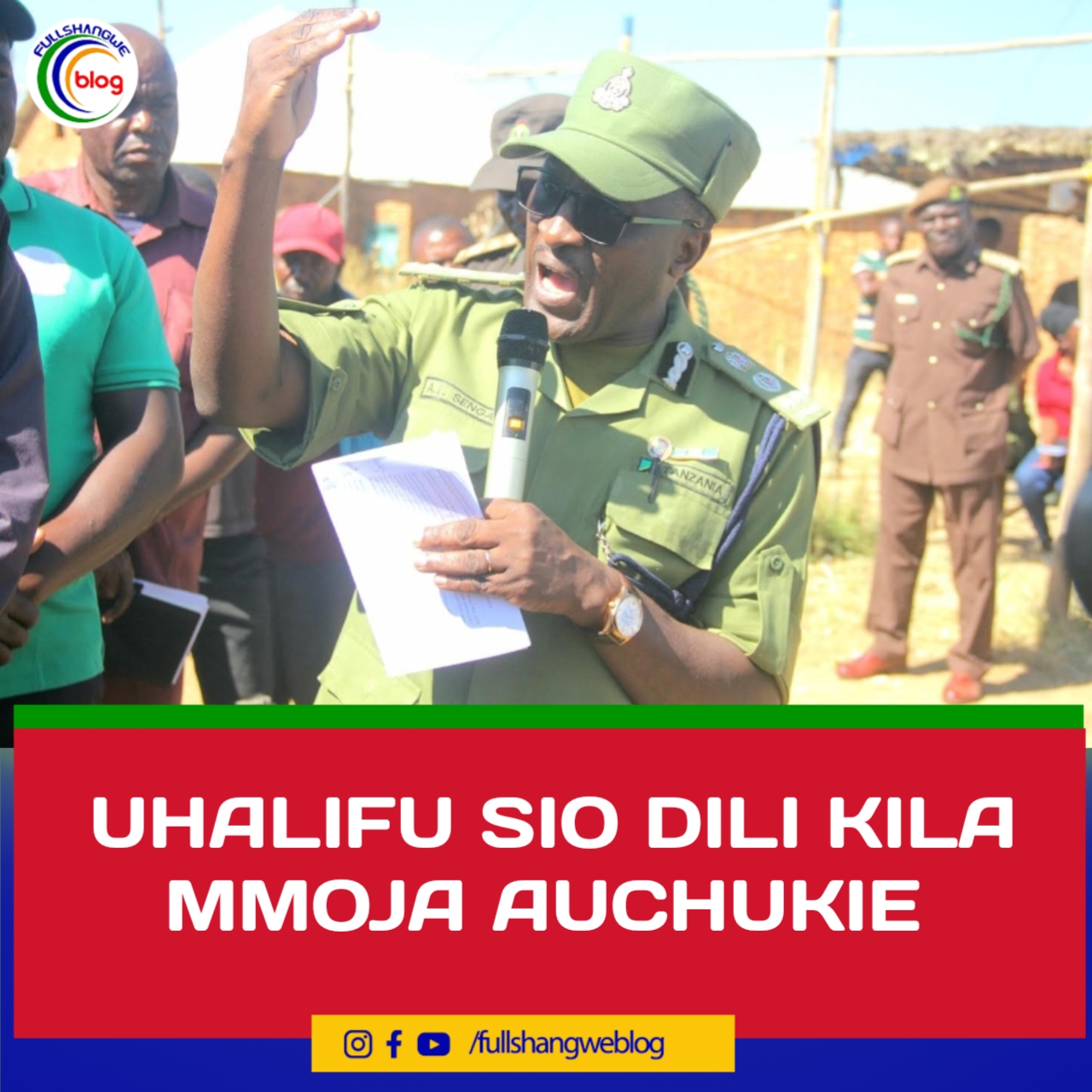 UHALIFU SIO DILI KILA MMOJA AUCHUKIE – Full Shangwe Blog