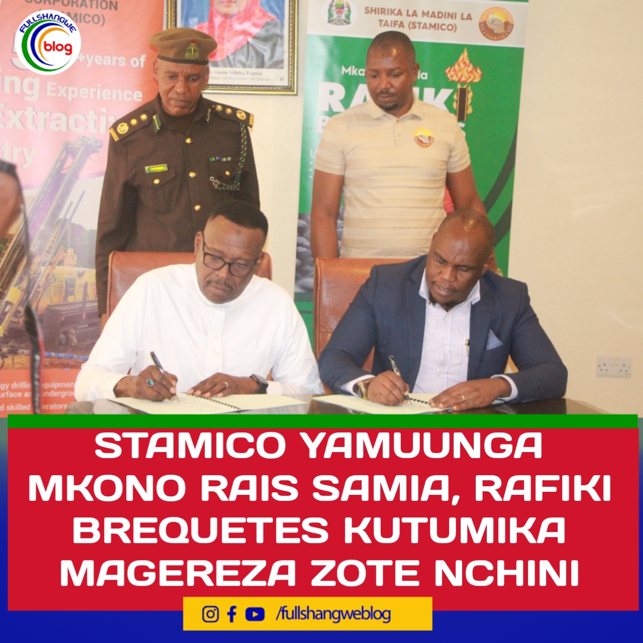 STAMICO YAMUUNGA MKONO RAIS SAMIA, RAFIKI BREQUETES KUTUMIKA MAGEREZA ...