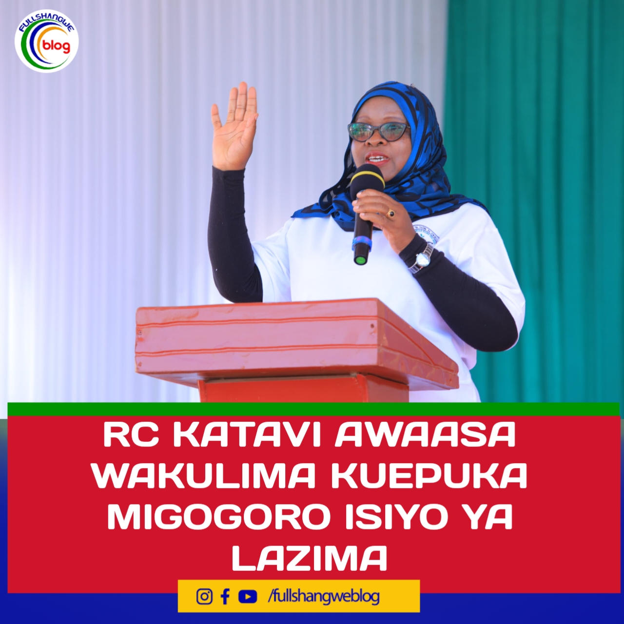 RC KATAVI AWAASA WAKULIMA KUEPUKA MIGOGORO ISIYO YA LAZIMA – Full ...