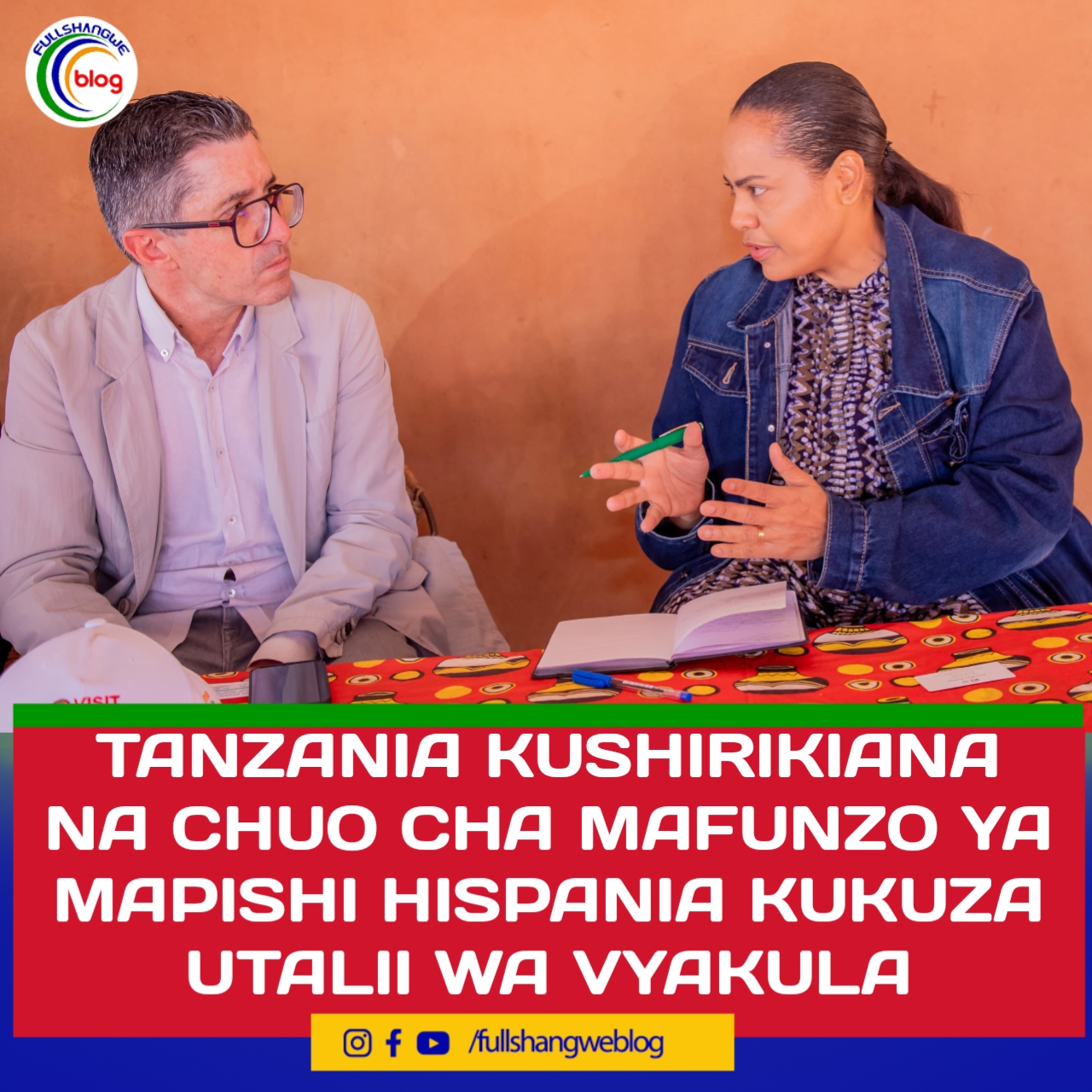 TANZANIA KUSHIRIKIANA NA CHUO CHA MAFUNZO YA MAPISHI CHA HISPANIA ...