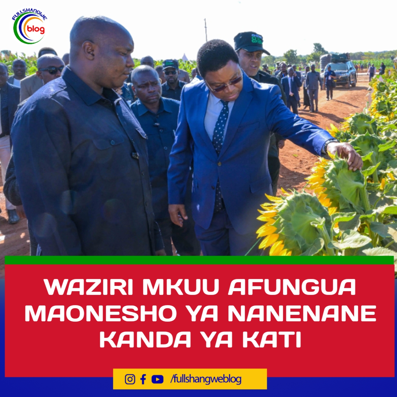 WAZIRI MKUU AFUNGUA MAONESHO YA NANENANE KANDA YA KATI – Full Shangwe Blog
