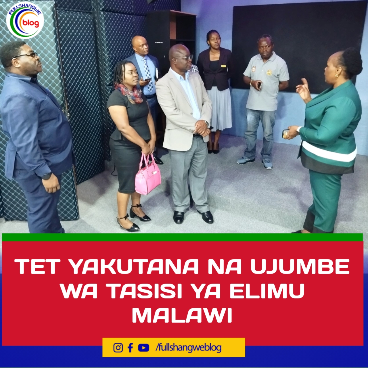 TET YAKUTANA NA UJUMBE WA TASISI YA ELIMU MALAWI – Full Shangwe Blog
