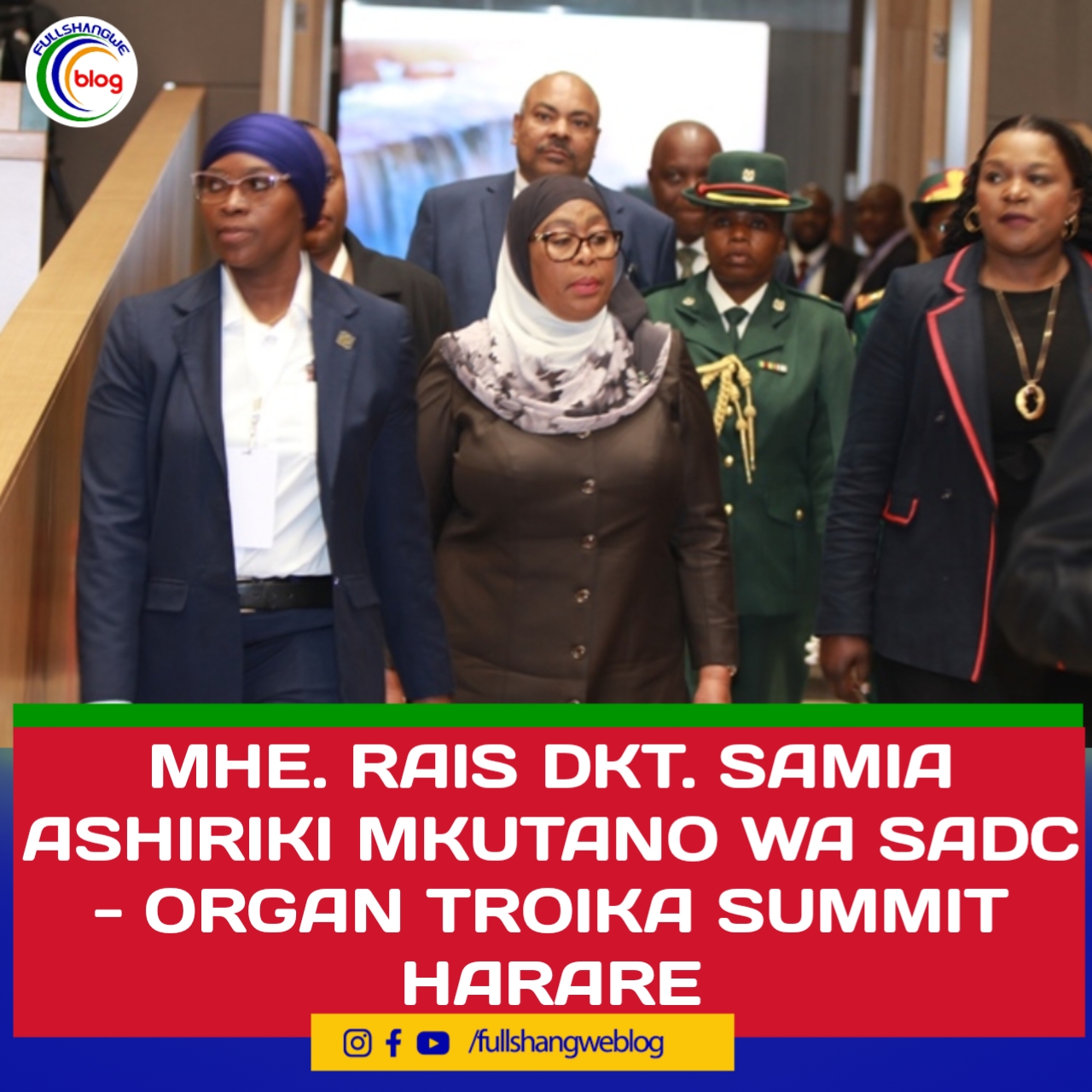 MHE. RAIS DKT. SAMIA ASHIRIKI MKUTANO WA SADC – ORGAN TROIKA SUMMIT ...
