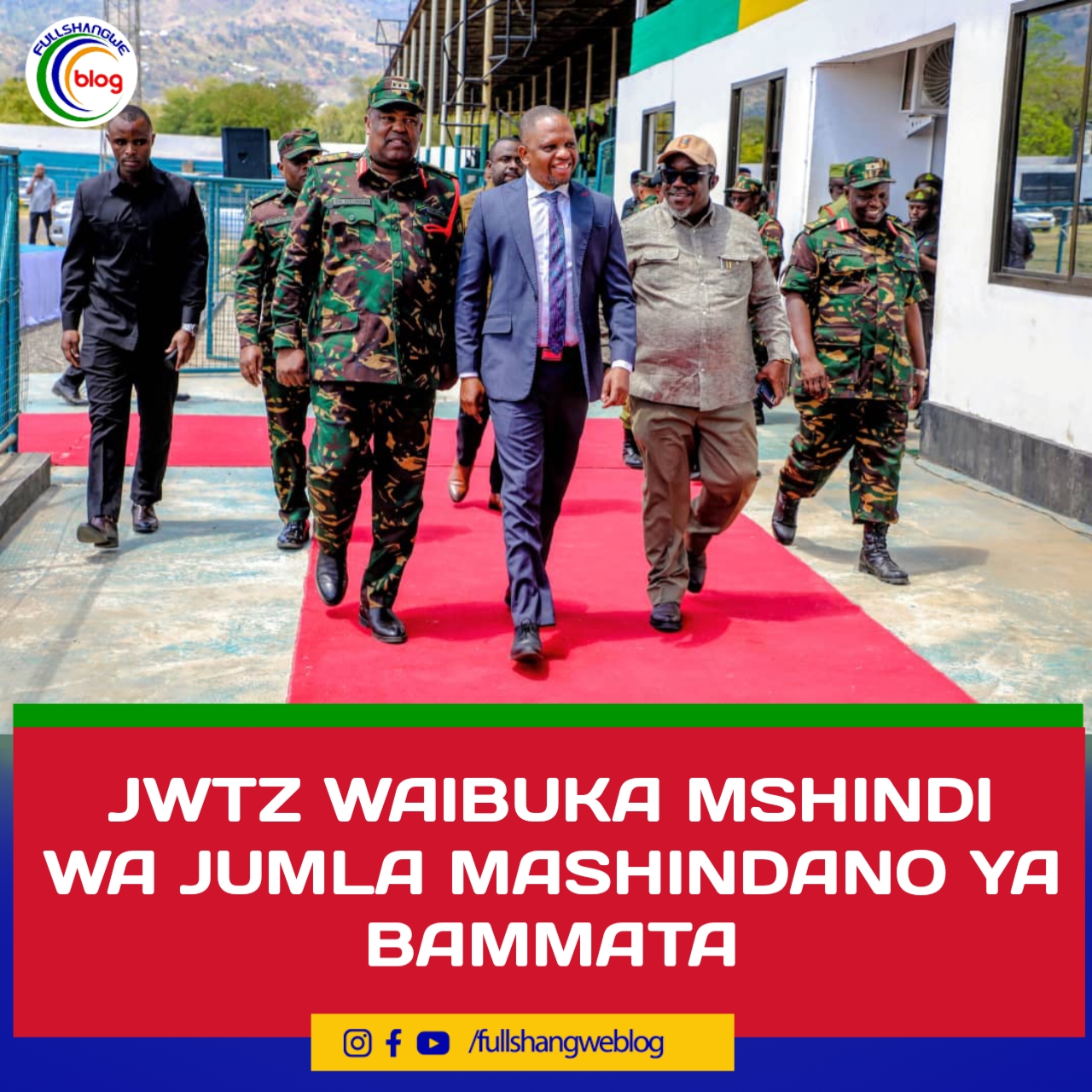 JWTZ WAIBUKA MSHINDI WA JUMLA MASHINDANO YA BAMMATA – Full Shangwe Blog