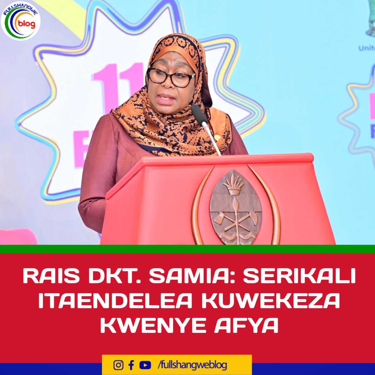 RAIS DKT. SAMIA: SERIKALI ITAENDELEA KUWEKEZA KWENYE AFYA – Full ...