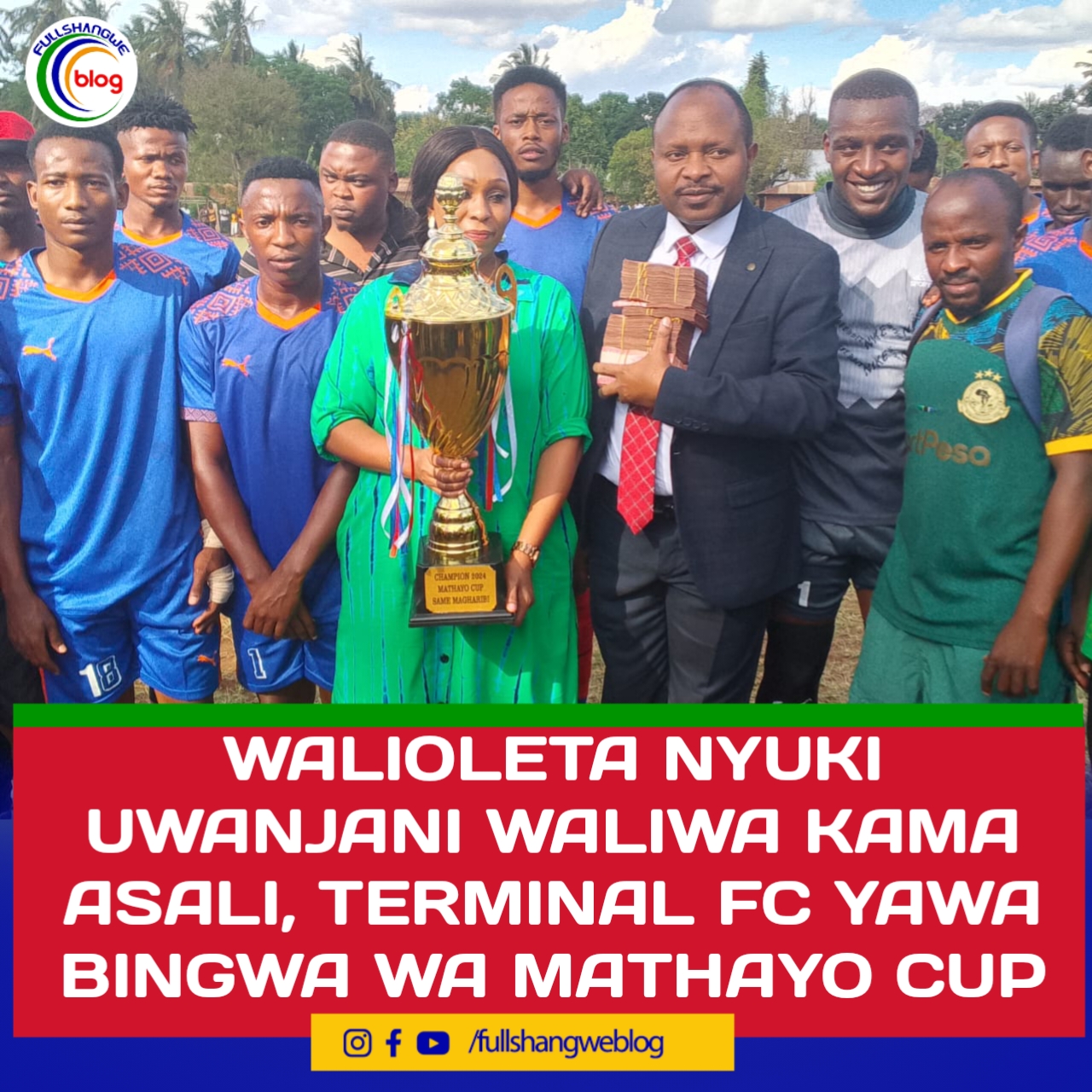 WALIOLETA NYUKI UWANJANI WALIWA KAMA ASALI, TERMINAL FC YAWA MABINGWA ...