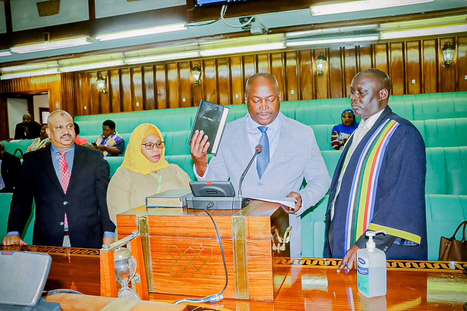 HON. LONDO SWORN IN AS EX- OFFICIO MEMBER OF THE EAST AFRICAN ...