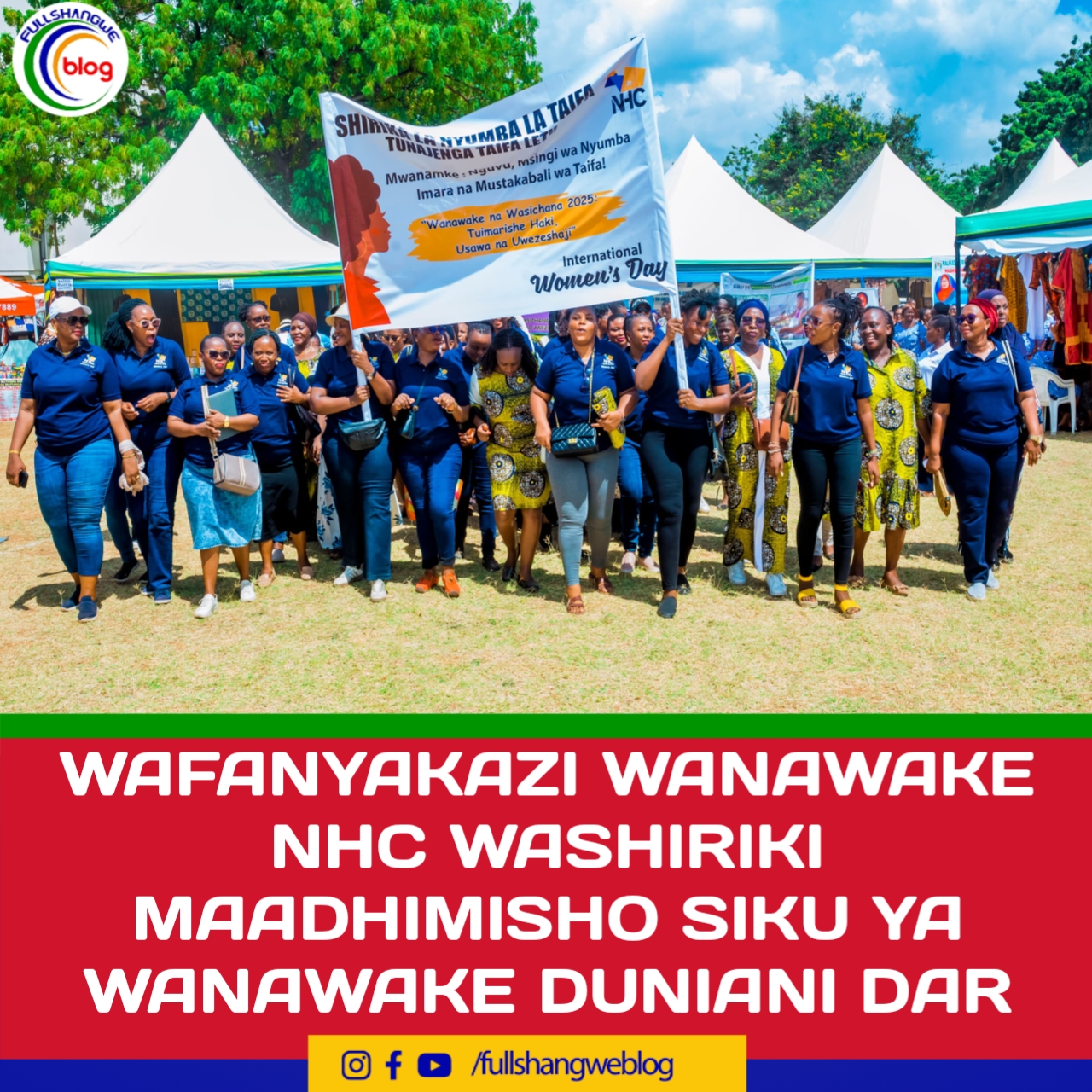 WAFANYAKAZI WANAWAKE NHC WASHIRIKI MAADHIMISHO SIKU YA WANAWAKE DUNIANI ...