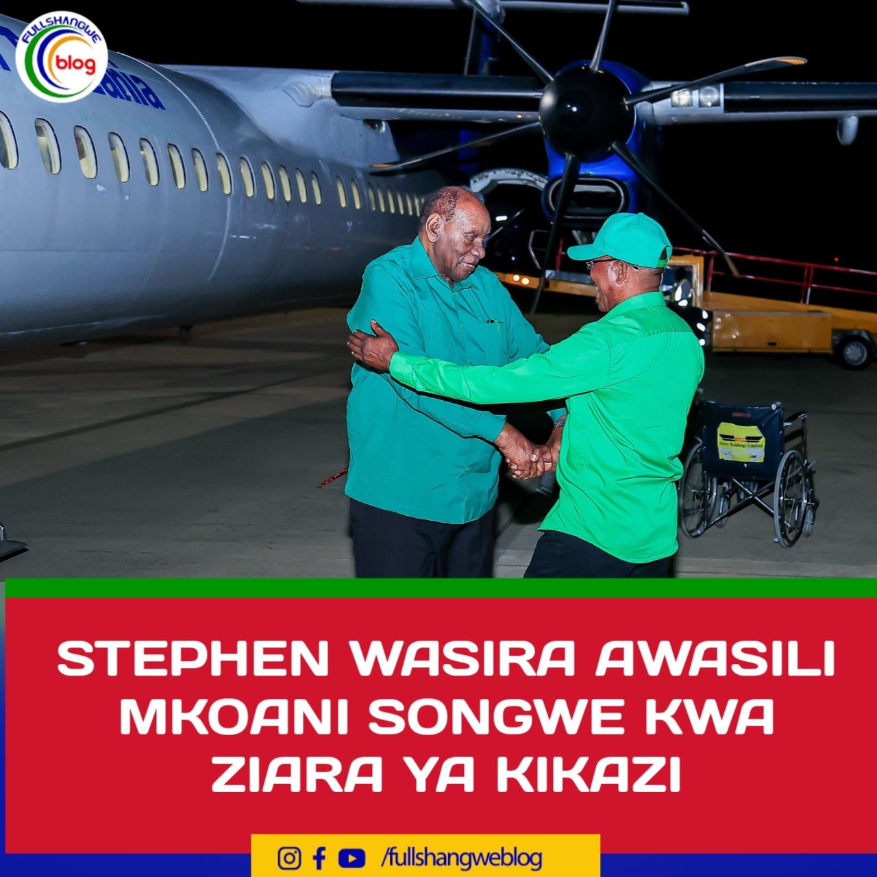 STEPHEN WASIRA AWASILI MKOANI SONGWE KWA ZIARA YA KIKAZI – Full Shangwe ...