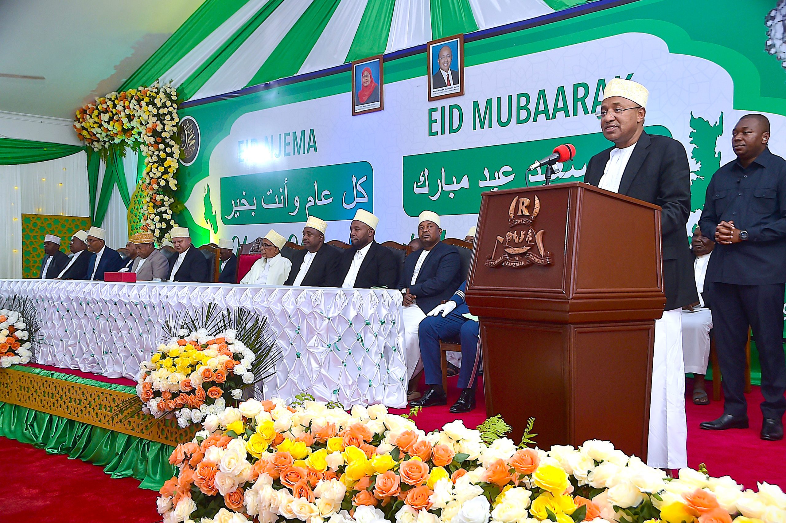 RAIS WA ZANZIBAR DKT. MWINYI AHUTUBIA BARAZA LA EID AL FITRY ZANZIBAR ...