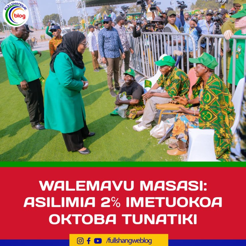 WALEMAVU MASASI: ASILIMIA 2℅ IMETUOKOA “OKOTOBA TUNATIKI” – Full ...
