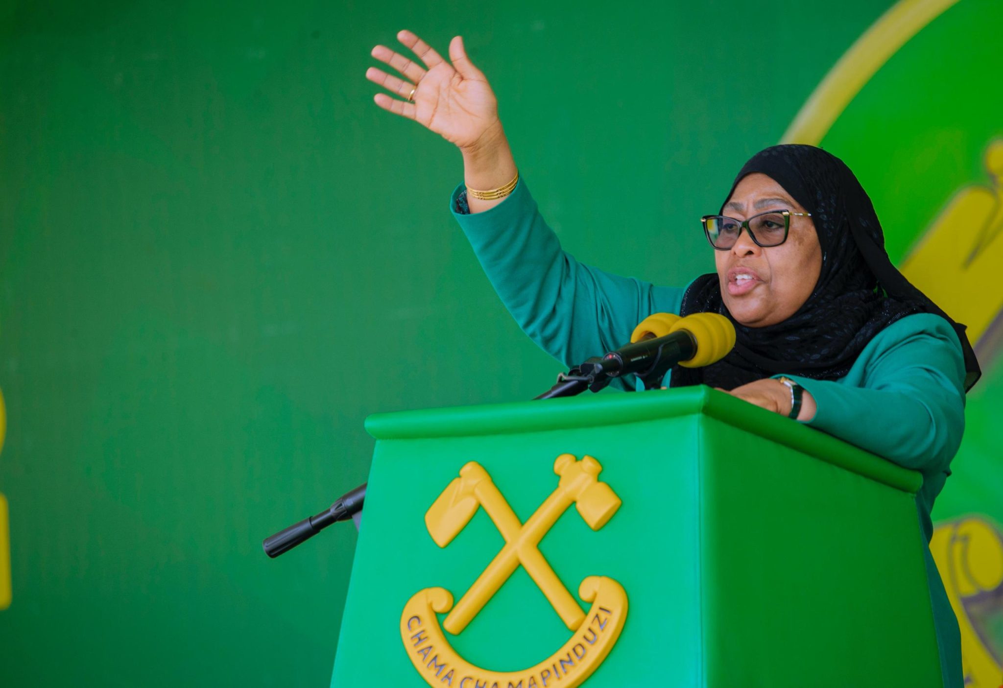 UMATI MKUBWA WAMPOKEA RAIS DKT. SAMIA SULUHU HASSAN NANYUMBU – Full ...