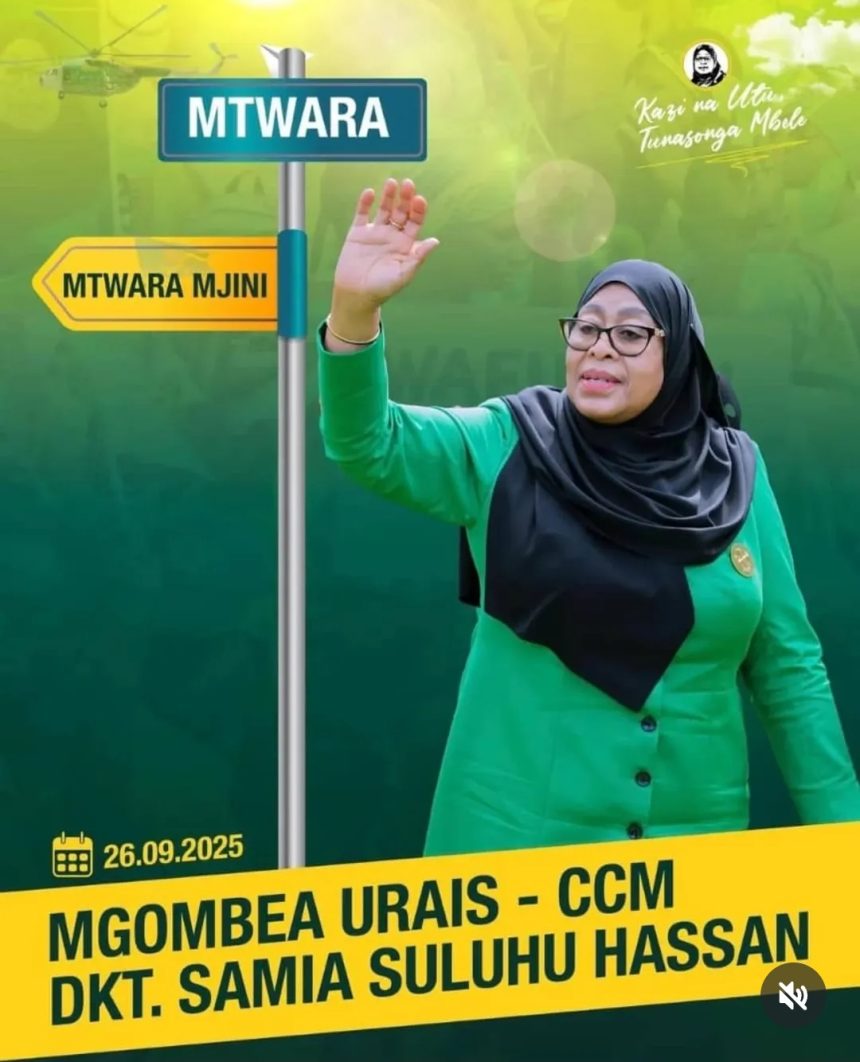 DKT. SAMIA KUUNGURUMA MTWARA LEO – Full Shangwe Blog