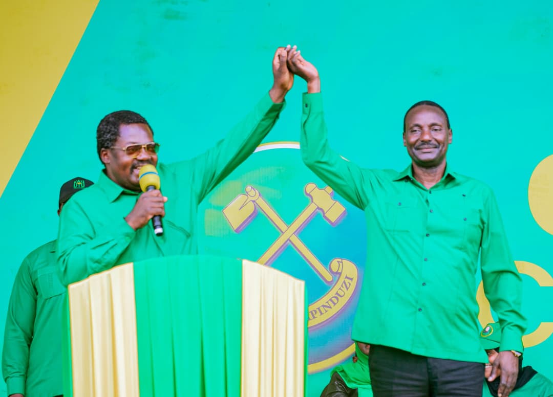 DKT NCHIMBI AMUOMBEA KURA ZA USHINDI WA KISHINDO DKT.SAMIA KIBAHA ...
