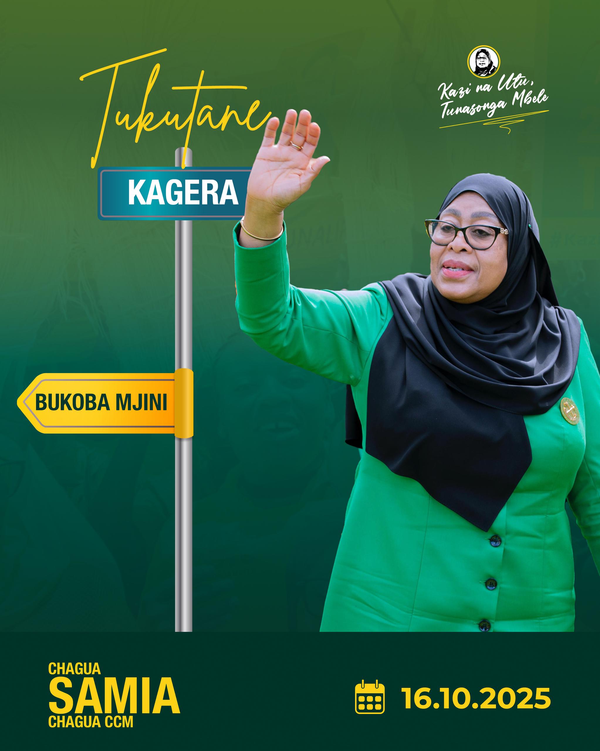DKT. SAMIA KUFANYA MKUTANO MKUBWA BUKOBA MJINI – Full Shangwe Blog