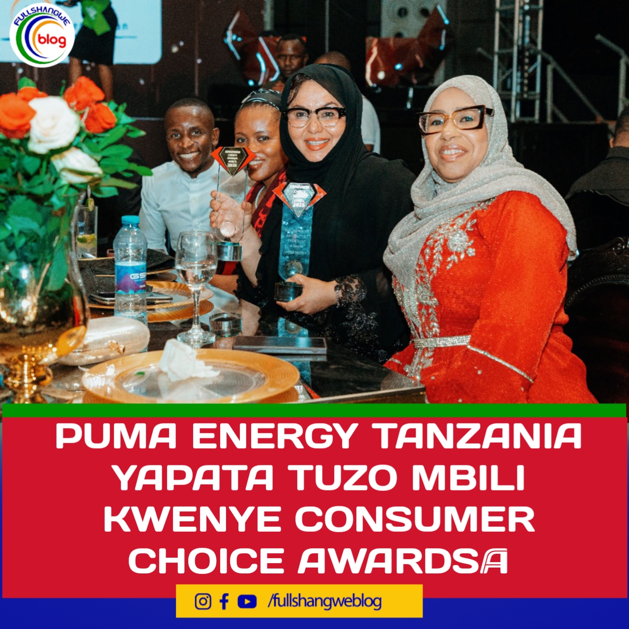 PUMA ENERGY TANZANIA YAPATA TUZO MBILI KWENYE CONSUMER CHOICE AWARDS ...