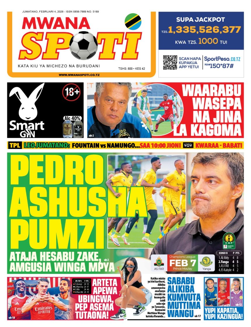 PITIA VICHWA VYA HABARI KATIKA MAGAZETI YA LEO FEBRUARI 04, 2026 – Full ...