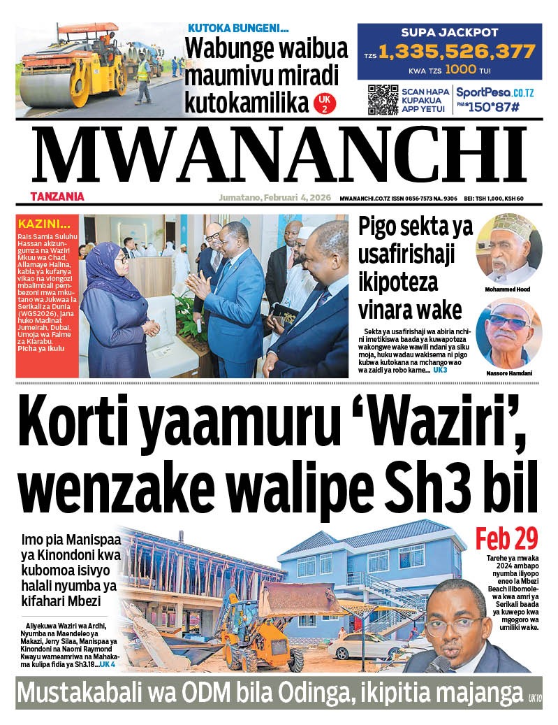 PITIA VICHWA VYA HABARI KATIKA MAGAZETI YA LEO FEBRUARI 04, 2026 – Full ...