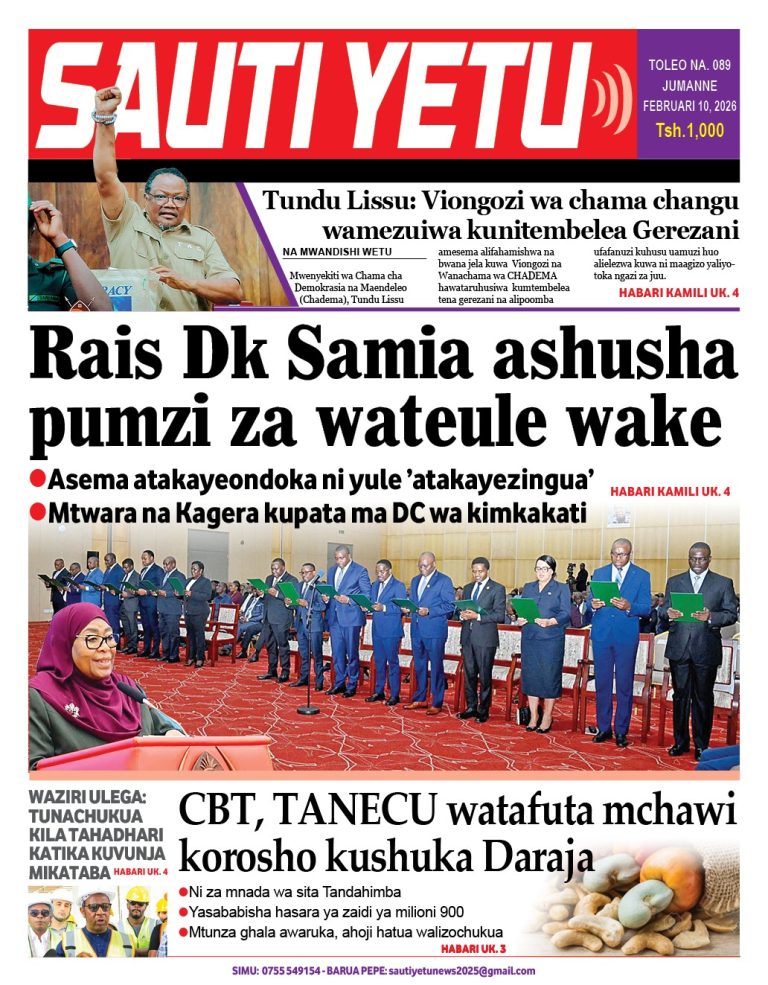 PITIA VICHWA VYA HABARI KATIKA MAGAZETI YA LEO FEBRUARI 10, 2026 – Full ...