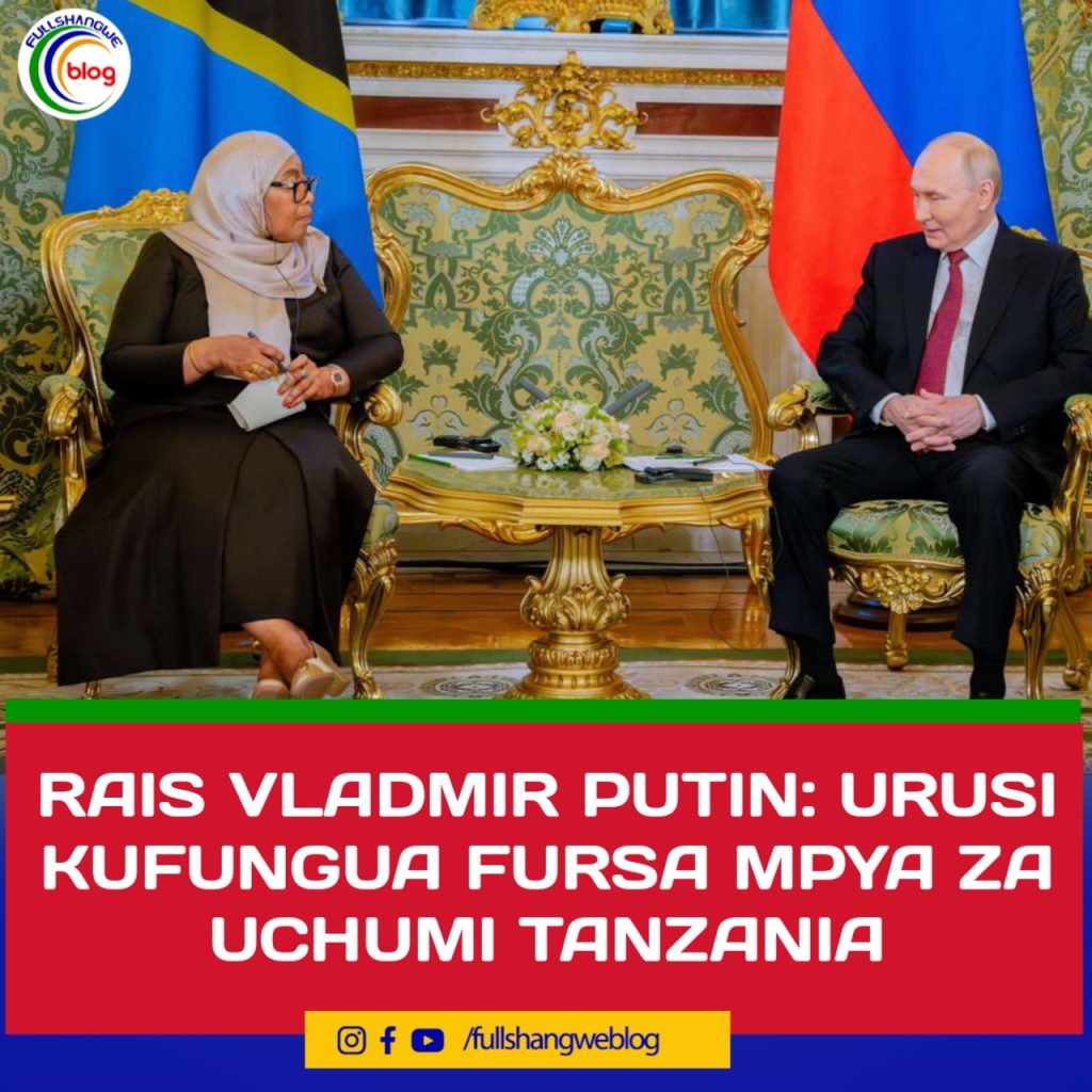 RAIS VLADMIR PUTIN: URUSI KUFUNGUA FURSA MPYA ZA UCHUMI TANZANIA – Full ...