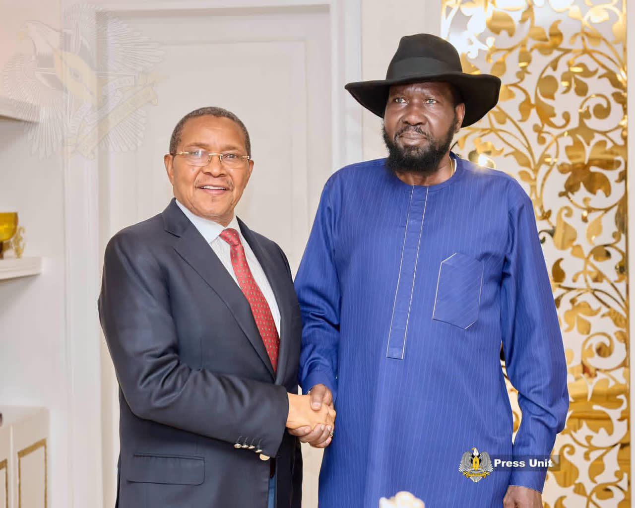 RAIS MSTAAFU DKT. JAKAYA KIKWETE AKUTANA NA RAISA SALVA KIIR WA SUDAN ...